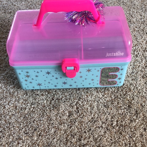 Justice | Other | New Rare Justice Makeup Box Monogrammed E | Poshmark